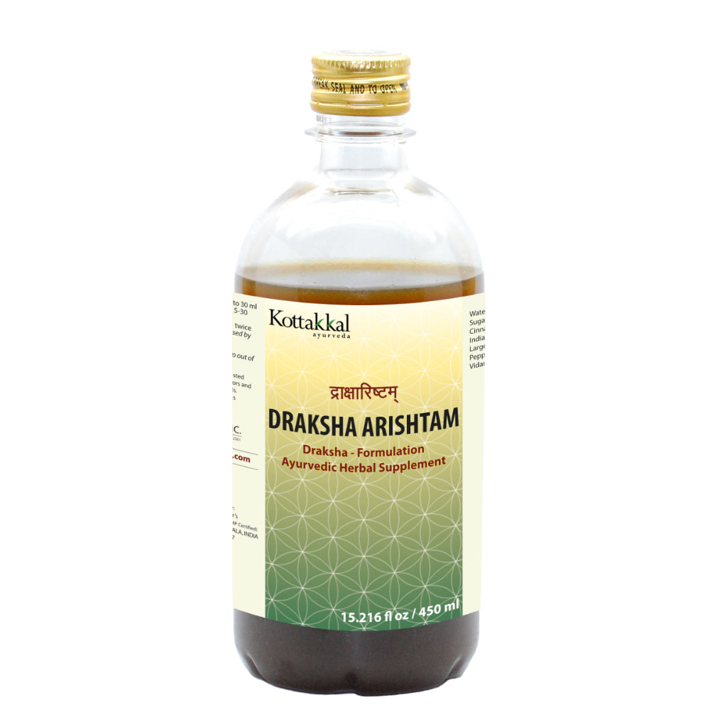 Buy Draksha Arishtam in the USA | Ayurvedic Herbal Tonic | Kottakkal ...